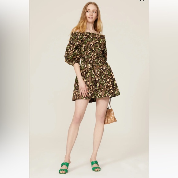 A.L.C. | Dresses | Alc Alc Maya Print Off The Shoulder Dress Size 2 ...